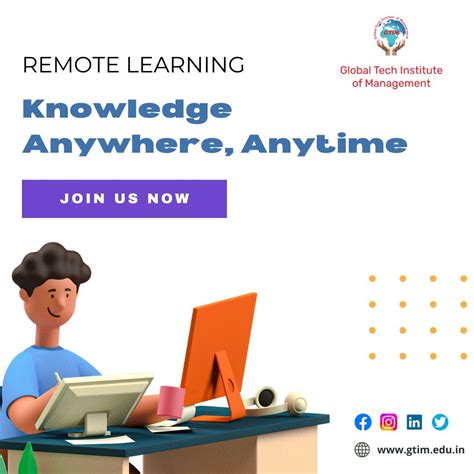 Gtim On Linkedin Gtim Remotelearning Knowledgeanywhere Anywhereanytimelearning
