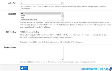 Configure Dns Resolver And Dns Forwarder On Pfsense 26 Firewall Tutorials Informatiweb Pro