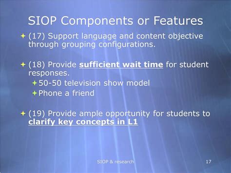 Ppt The Siop Model Powerpoint Presentation Free Download Id 650341