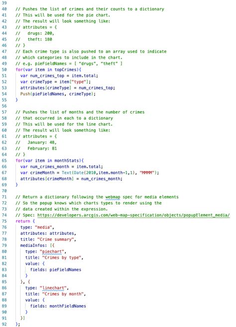 How To Summarize Aggregate Data Using Arcade In Popups