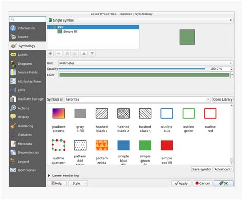 Images Layer Properties Style Qgis Hd Png Download Kindpng