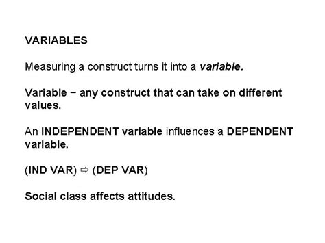Chapter Six Theories Concepts And Variables Research That
