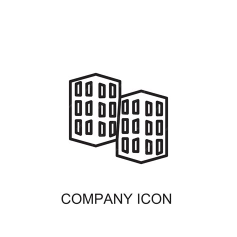 Premium Vector Company Vector Icon Icon