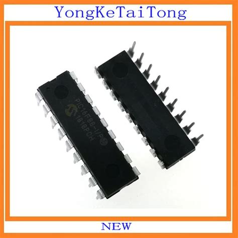 5pcs 10pcs lot ic pic16f88 i p 16f88 i p 16f88 dip18 pic16f88 dip18 in