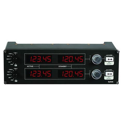 Logitech G Flight Radio Panel Professional Simulation Radio Controller 945 000029 Mwave