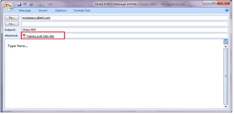 Export Report To PDF Using Macro In Microsoft Access VBA