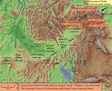 Yellowstone National Park Maps Whiteclouds