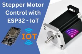 Iot Stepper Motors Control Using Esp And Smartphone App Arduino Expert