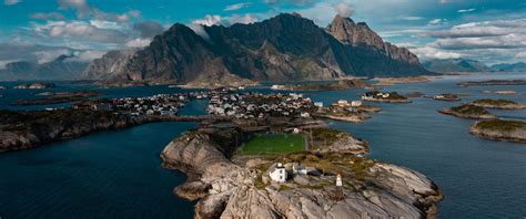 Острова, горы Обои 3440x1440 UltraWide WQHD