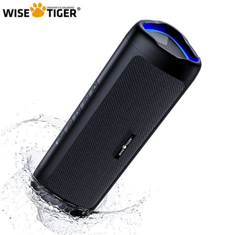 Wise Tiger Portable Bluetooth Speaker Stereo Sound Wireless Bluetooth5