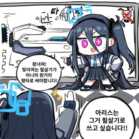 Aris And Blue Archive Drawn By Yanggaengwang Danbooru