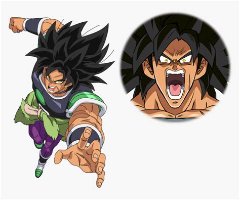 He Already Did Its Called Rage Mode Broly Broly Dbs Hd Png