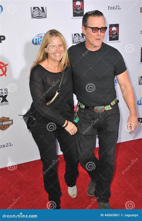 Robert Patrick And Barbara Patrick Foto Editorial Imagem De Famoso