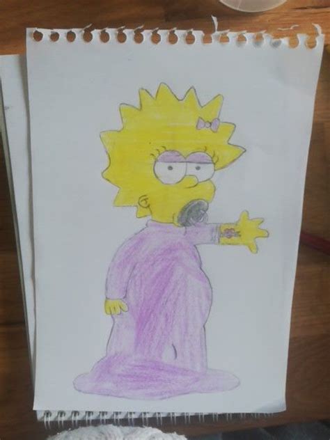 How To Draw Maggie Simpson 21 Simpsons Drawings Easy Cartoon