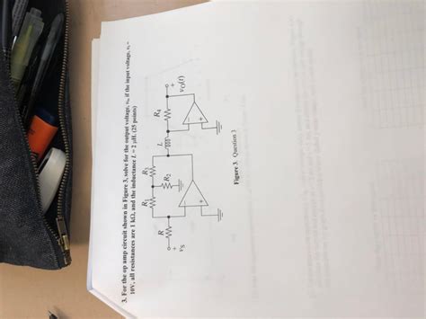Solved 3 For The Op Amp Circuit Shown In Figure 3 Solve