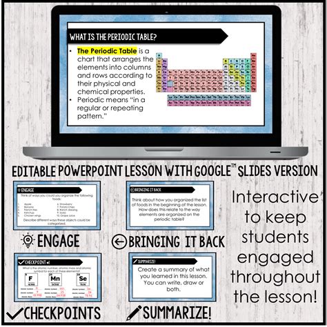 Periodic Table Of Elements Lesson Plans Middle School Cabinets Matttroy