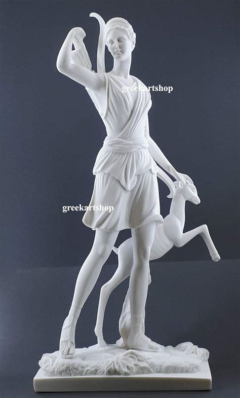 Diana De Versalles Diosa Griega Artemis Estatua Escultura De Mármol