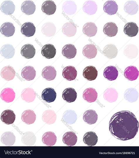 Watercolor Blobs Stains Splashes Royalty Free Vector Image