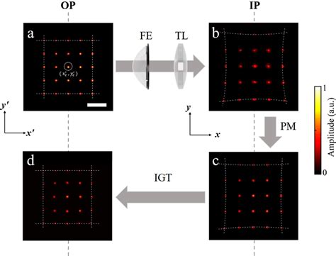 Correction For The Spatial Distortion Using The Lm Pattern A Download Scientific Diagram