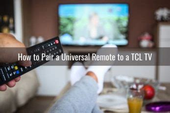 How To Pair TCL TV To Xfinity DIRECTV Roku Universal Remote Ready To DIY