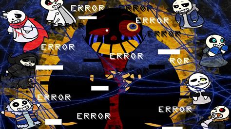 Undertale Error Sans Vs W D Gaster 「imv」monster Meg And Dia♫♪ Youtube