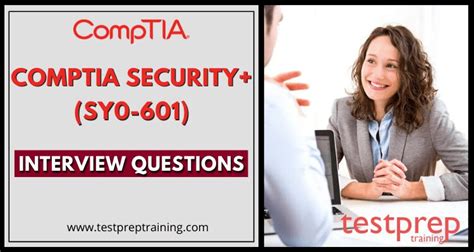 Comptia Security Sy0 601 Interview Questions