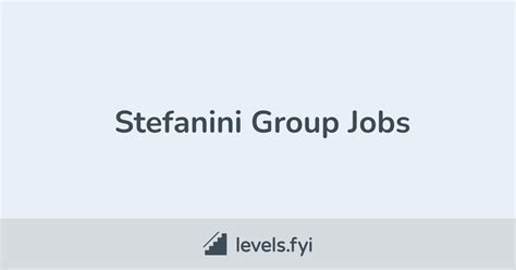 Data Analyst Stefanini Group Levelsfyi