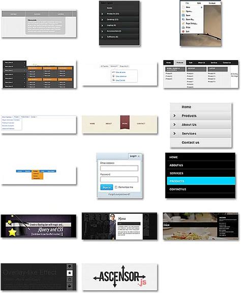 新着かっこいいjQueryによるメニュープラグインとチュートリアル 個 いぬらぼ