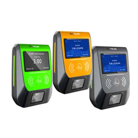 China Bus Payment System Nfc Rfid Card Reader Bus Smart Card Reader With QR Code Scanner On