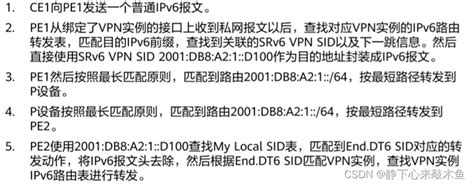 广域网技术——srv6隧道类型及数据转发srv6隧道技术 Csdn博客