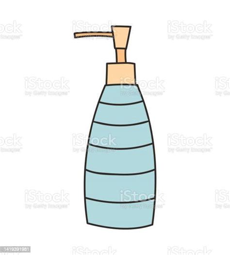 미용 제품 용기 액체 비누 용기 벡터의 다채로운 낙서 일러스트레이션 벡터의 액체 비누 다채로운 아이콘 각질제거에 대한 스톡 벡터 아트 및 기타 이미지 Istock