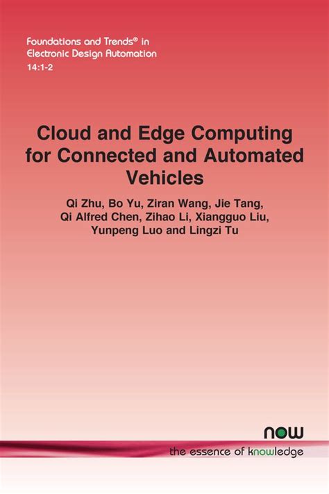 Foundations And Trends® In Electronic Design Automation Cloud And Edge Computing For Bol