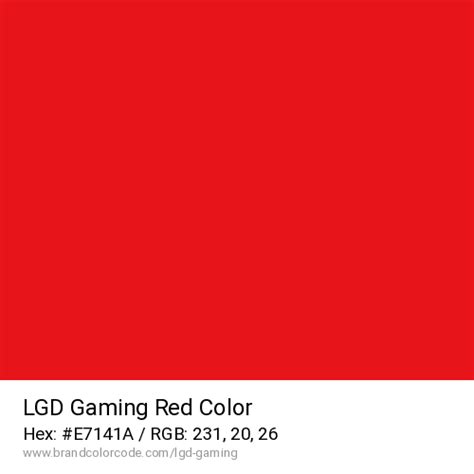 Lgd Gaming Brand Color Codes
