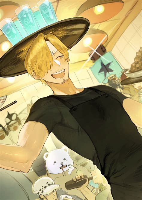 Nami Roronoa Zoro Sanji Trafalgar Law Usopp And More One Piece Drawn By Tokoni Fusu