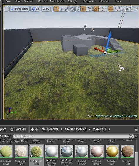 tiling a complex material unrealengine