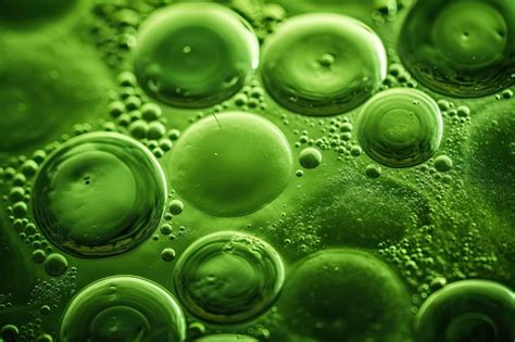 Premium Photo Algae Microalgae Macro Biotechnology Science Flat Lay Top View Biofuel Research