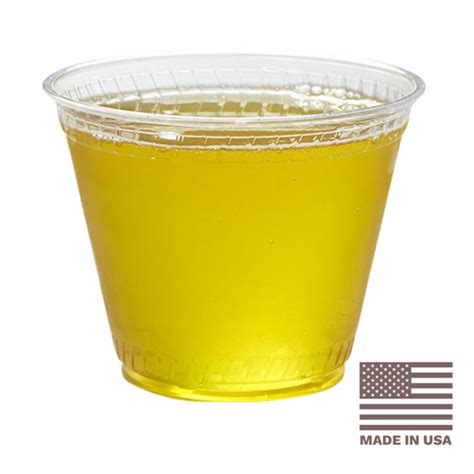 Custom Printed 9 Oz Greenware Compostable Clear Pla Cold Cups