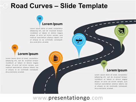 Road Curves For PowerPoint And Google Slides PresentationGO