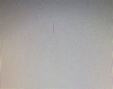 Does Anyone Know What This Line Is On My Monitor Monitors