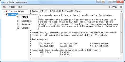 GitHub Jerone HostProfiles Host Profiles Is A Host File Management Tool