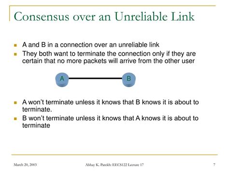 Ppt Distributed Algorithms In Networks Eecs 122 Lecture 17 Powerpoint Presentation Id4219311