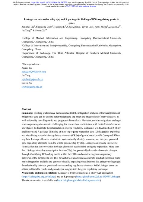pdf linkage an interactive shiny app and r package for linking of