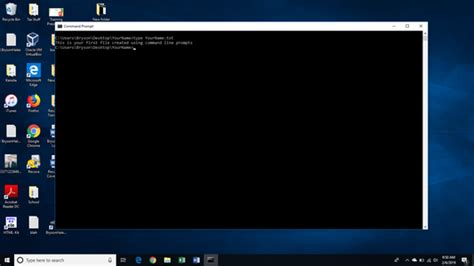 creating files using windows dos commands 16 steps instructables