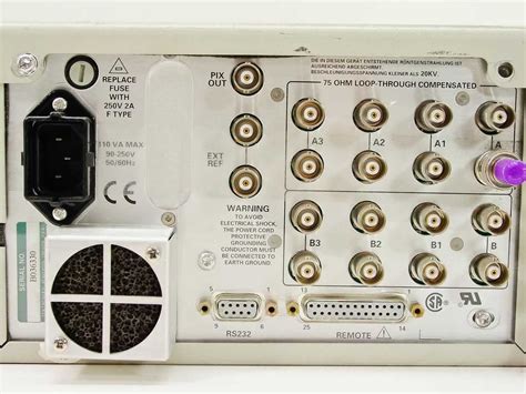 Tektronix Waveform Vector Monitor Stereo Audio Monitor 1745a 760a