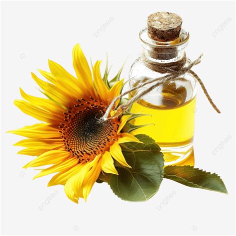 해바라기 천연 유기농 오일 성분 기름 해바라기 음식 Png 일러스트 및 이미지 에 대한 무료 다운로드 Pngtree