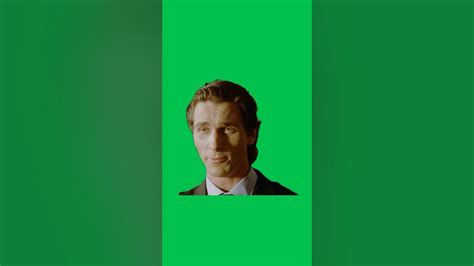 Green Screen Patrick Bateman Restaurant Scene Youtube