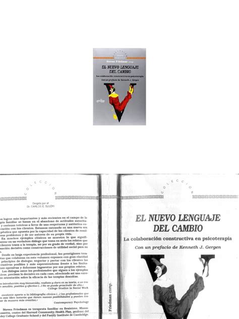 Friedman 2001 El Nuevo Lenguaje Del Cambio Pdf Pdf