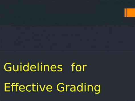 Pptx Guidelines For Effective Grading Dokumentips Pptx Guidelines For Effective Grading Dokumentips
