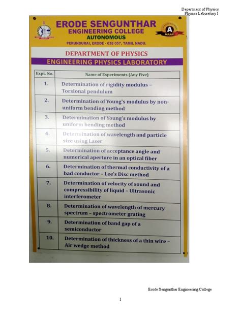 Esec Phy Lab Manual Final Pdf Diffraction Optical Fiber