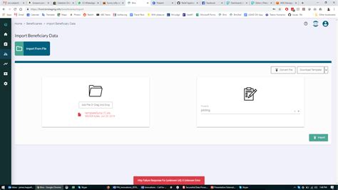 File Import Error Critical · Issue 790 · Reliefapplicationsbmsfront · Github
